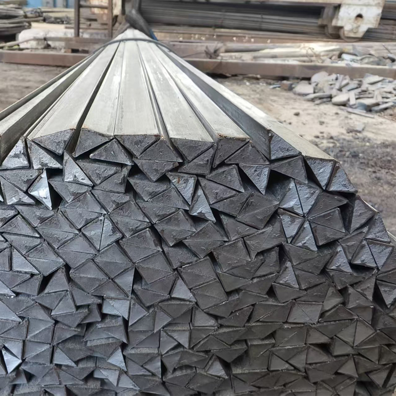ZongXiang export a batch of 15*15mm triangle steel bar to India - HENAN ...